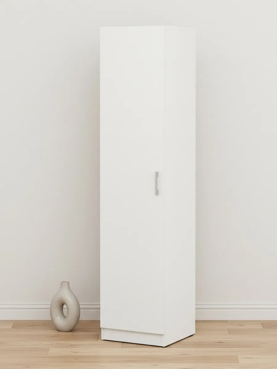 Шкаф пенал FRESTER в спальню распашной с полками для одежды, от производителя