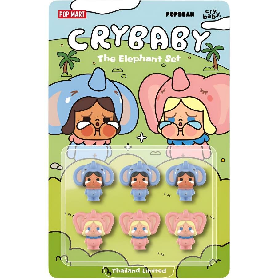 POP MART Cry Baby Doll Da Xia Meng Li Blister Packs 3.5cm null