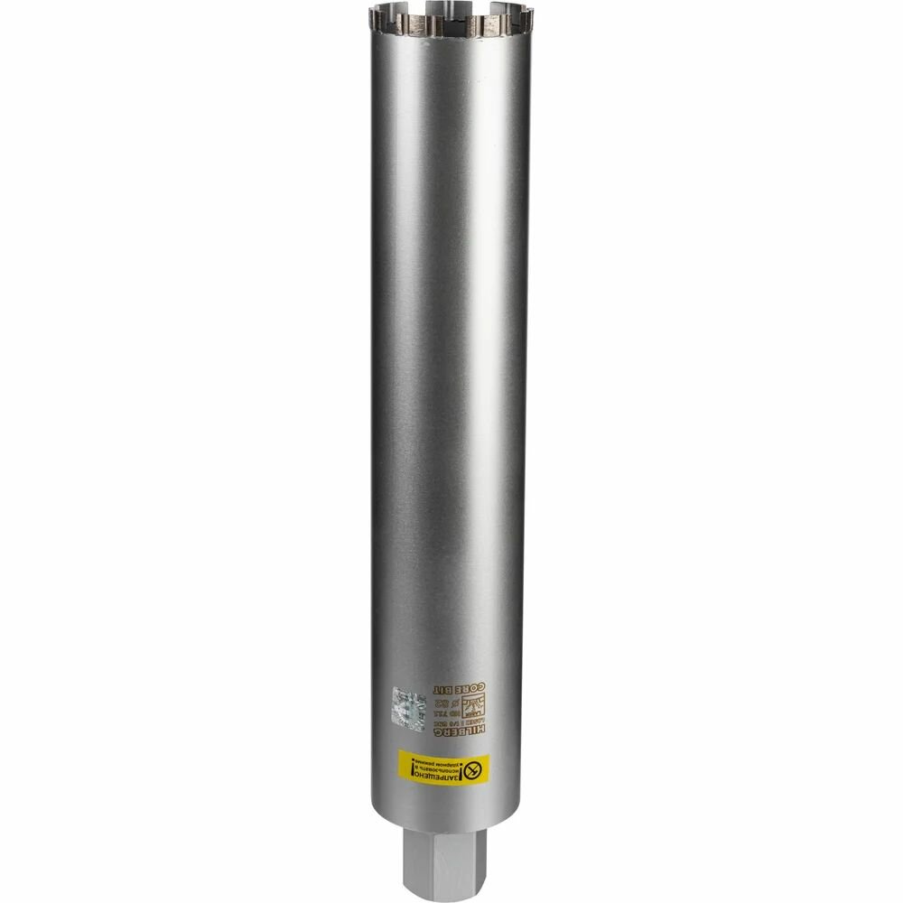 Коронка алмазная Laser (82х450 мм; 1 1/4 UNC) Hilberg HD711