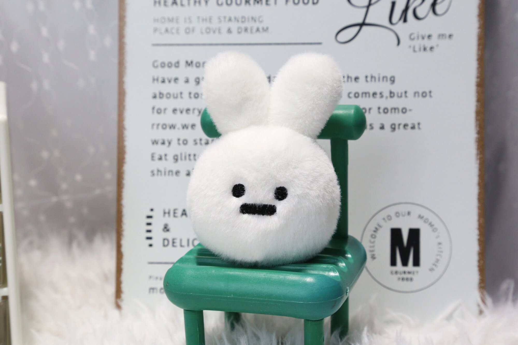 Hangfook Happy Rabbit оригинальная белая серия кролик мини плюшевые украшения модная брендовая подушка кукла на день