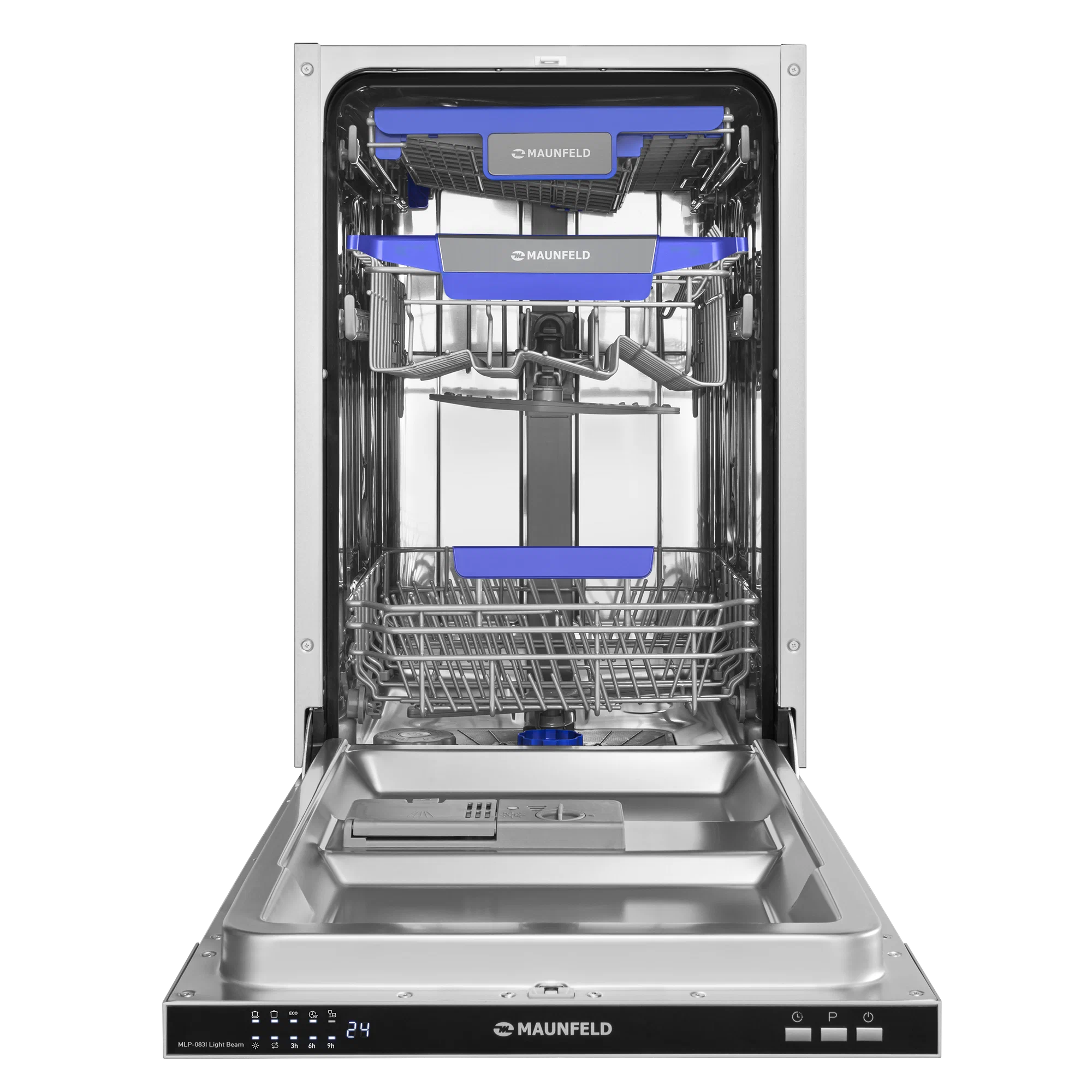 Встраиваемая посудомоечная машина Maunfeld MLP-083I Light Beam