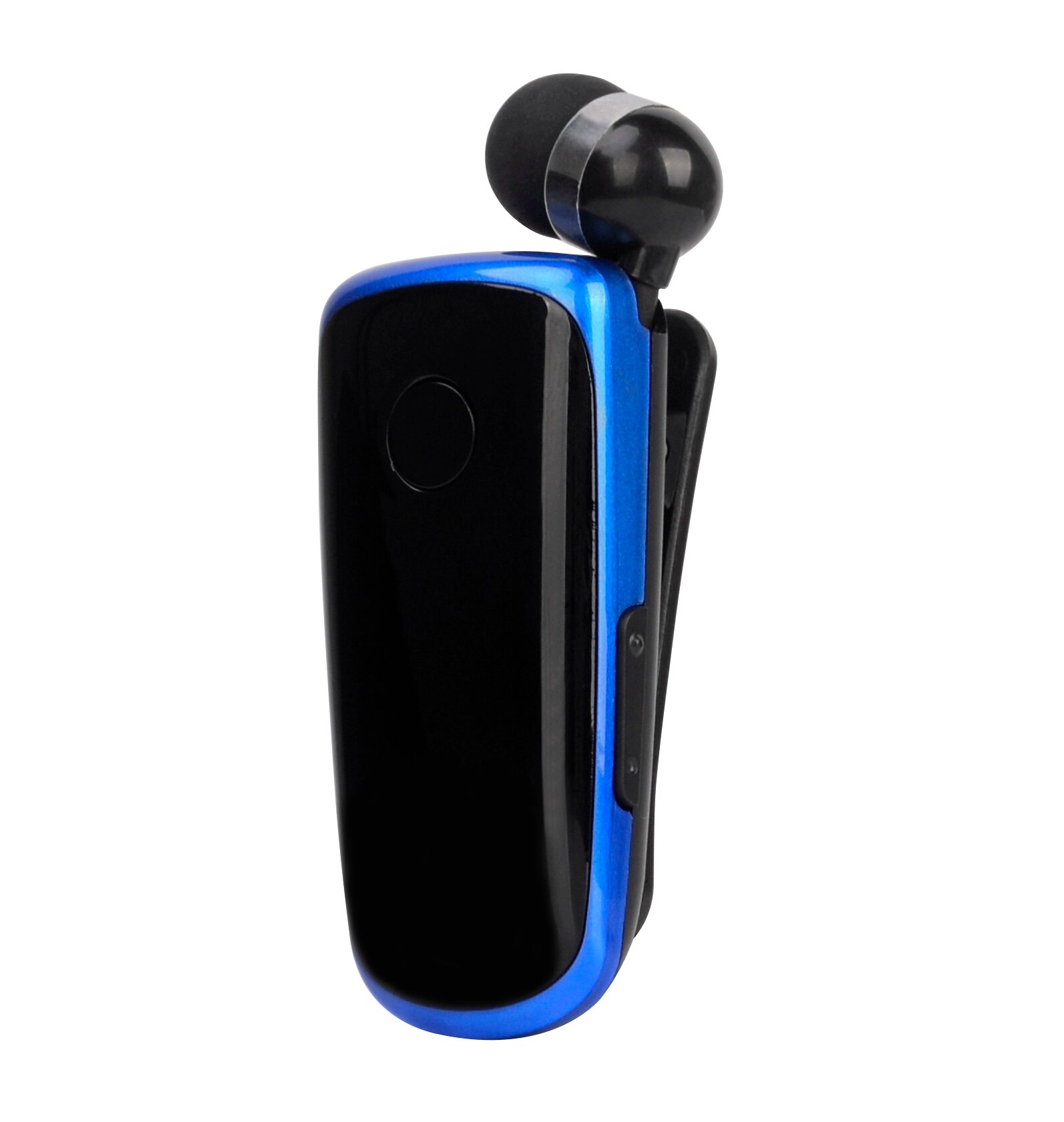 K39 Накладные Bluetooth наушники синего цвета с выдвижным шнуром, долгий срок службы батареи для деловых звонков,