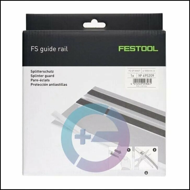 Эксклюзивная противоскольная лента Festool FSSP 5000/T, 5 м, для систем направляющих шин, артикул 495209.