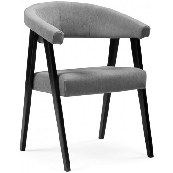 Стул деревянный Woodville Невада 2 ткань 234 / черное дерево