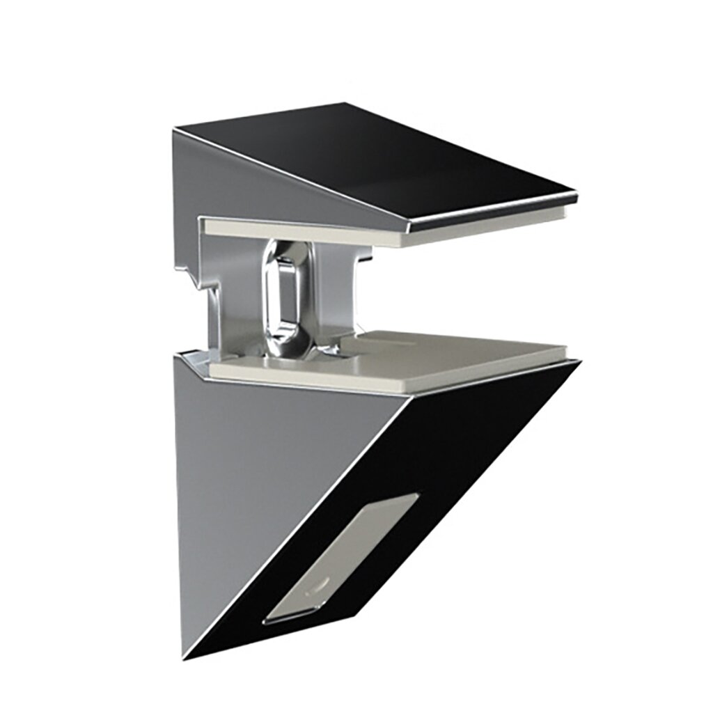 Прочные кронштейны для стеклянных полок Универсальные Настенные опоры для полок из толстого стекла или дерева в офисе и дома