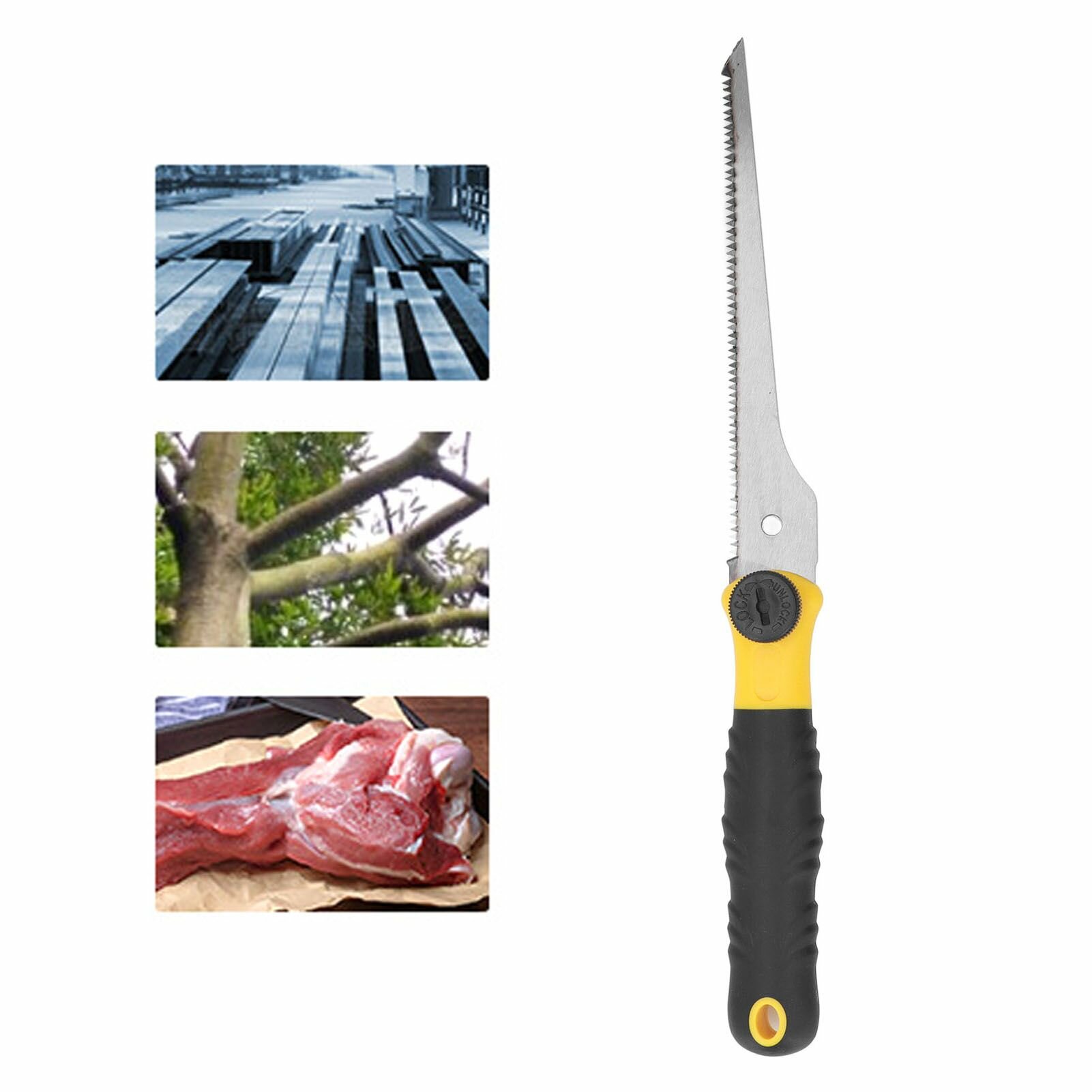 Ручная Пила Со Сменным Лезвием Многофункциональный Деревообрабатывающий Инструмент с Двойной Кромкой Пила для Обрезки