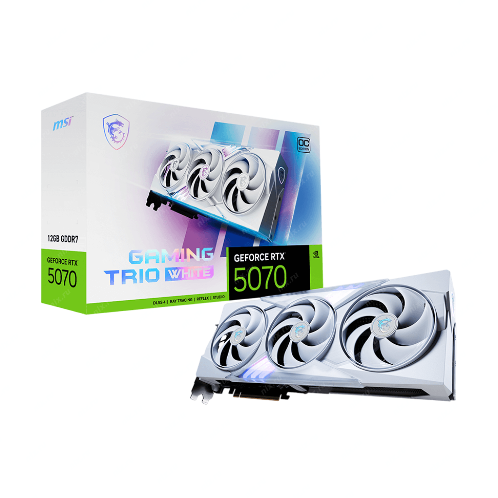 MSI GeForce RTX 5070 12G GAMING TRIO OC WHITE