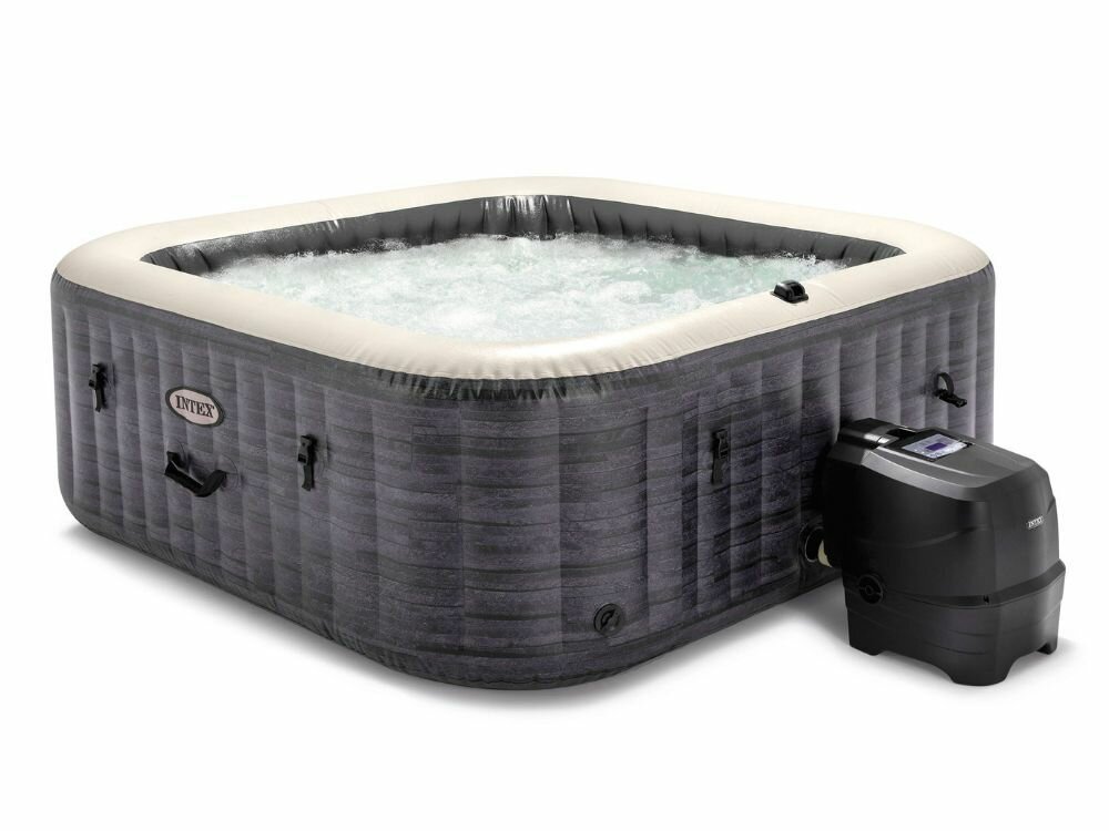 SPA бассейн PureSpa Greystone Deluxe, 196x71(диагональ 239см) , Intex 28452