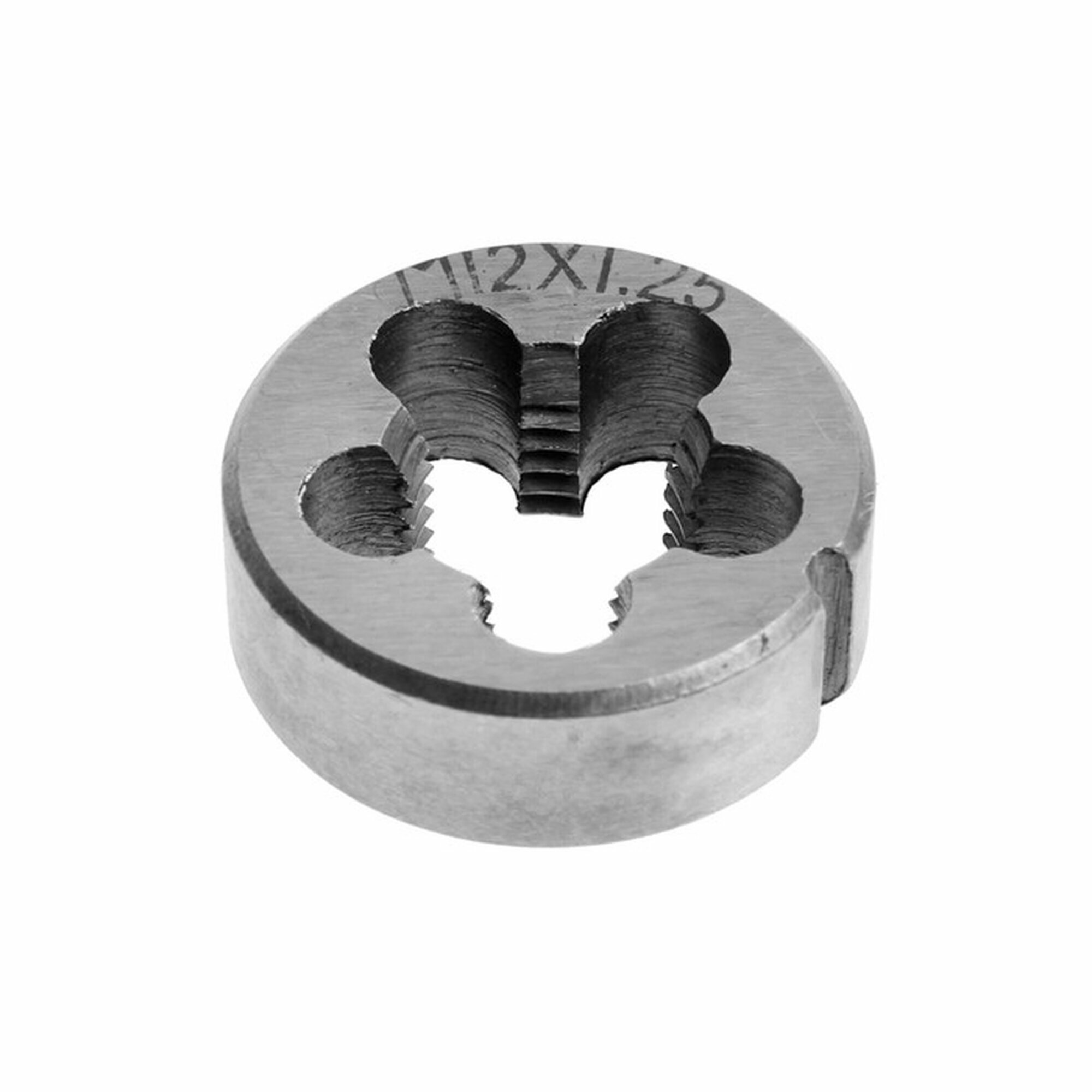 Плашка метрическая тундра, для внешней резьбы, М12 х 1.25 мм, 1 штука