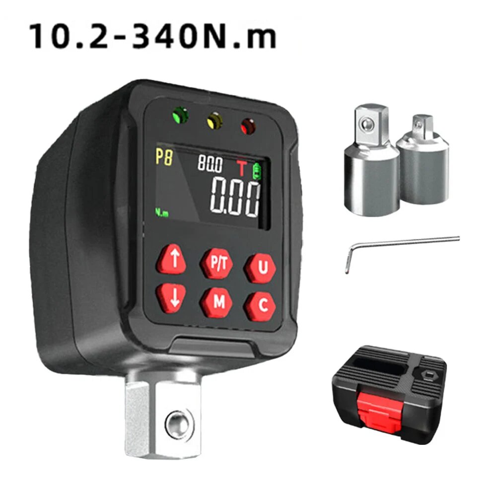 Электронный динамометрический адаптер 1/2 дюйма 0,9-340 Нм 340N