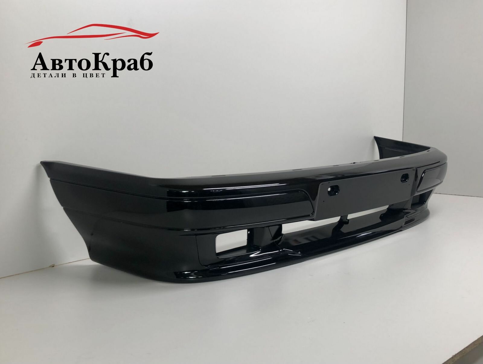 Бампер передний в цвет для ВАЗ 2113 2114 2115 спорт, 391 - робин ГУД, черно зеленый