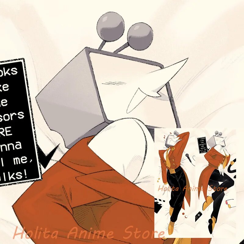 Дакимакура аниме Ant Tenna двухсторонняя наволочка для тела полиэстер/хлопок 60x180cm Peach Skin