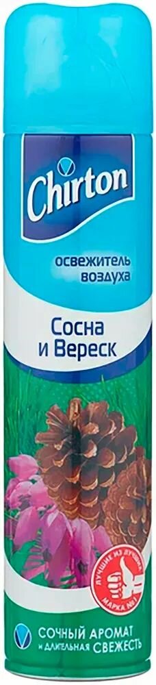 Chirton Освежитель воздуха Сосна и вереск, 300 мл