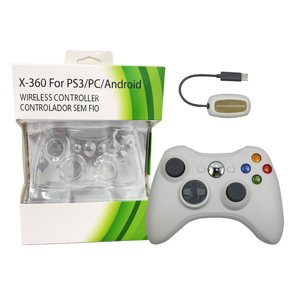 Беспроводной игровой контроллер PC360, приемник для Xbox, Android, игровая консоль, компьютер, Steam, 360 игровой контроллер