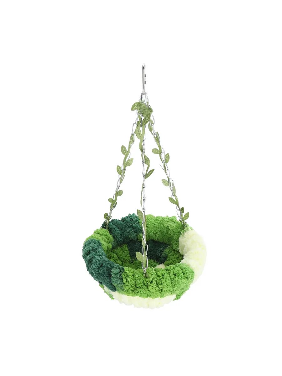 Кровать-гамак для попугая, удобное мягкое коралловое