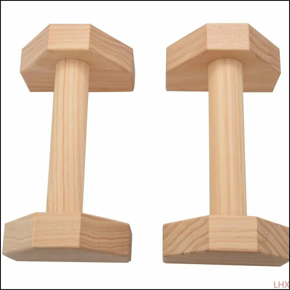 1 пара Parallettes Калистеника Handstand Bar Деревянные