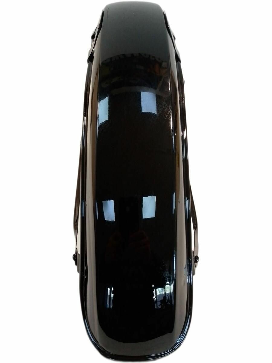 Крыло переднее Альфа метал черное