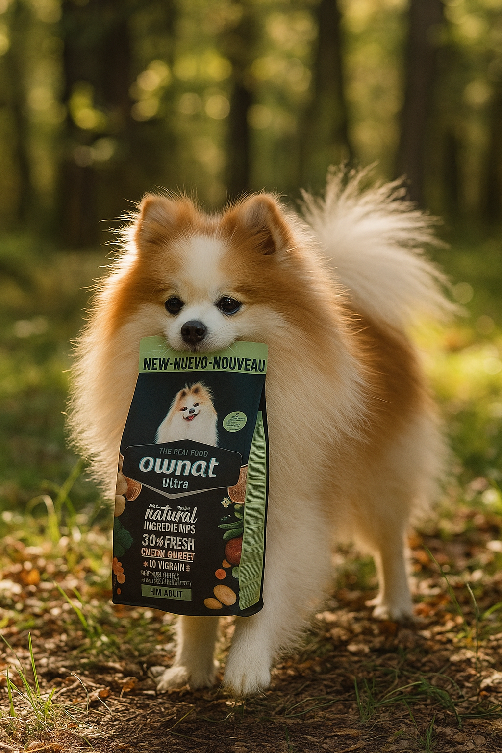 Ownat Mini Adult Ultra Сухой корм для собак мелких пород, с курицей, 3 кг