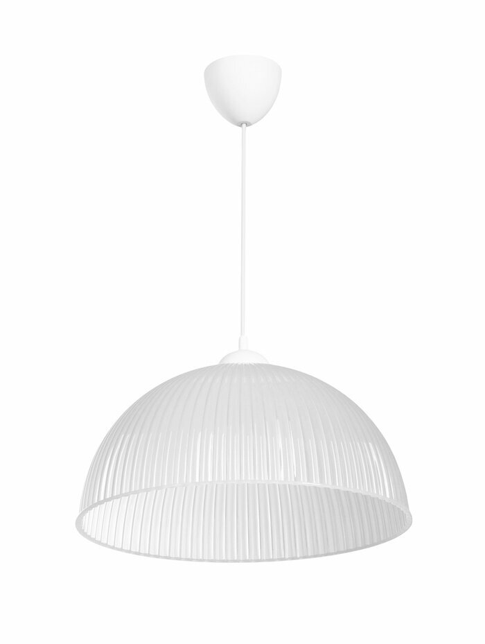 Светильник подвесной BayerLux «Волна», E27 15 Вт, прозрачный, 40×40×18 (+60) см