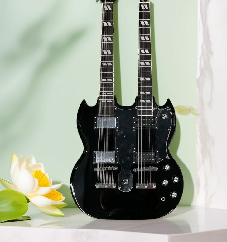 Электрогитара Электроакустическая Gibson Double Head 18-струнная 12-