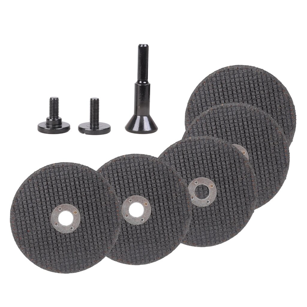 3-дюймовый Отрезной круг с Комплектом Оправок для Крепления Стержня 1/4 для Шлифовальной машины, Отрезной круг с Отверстием в Оправке 3/8 дюйма