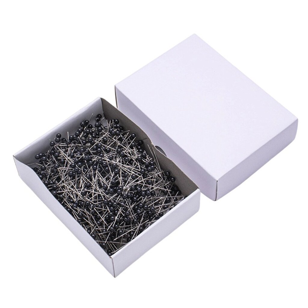 800шт Швейные Позиционные Булавки С Цветовой Кодировкой Швейные Булавки С Жемчужной Головкой Для Квилтинга Булавка для Изготовления Швейных Поделок