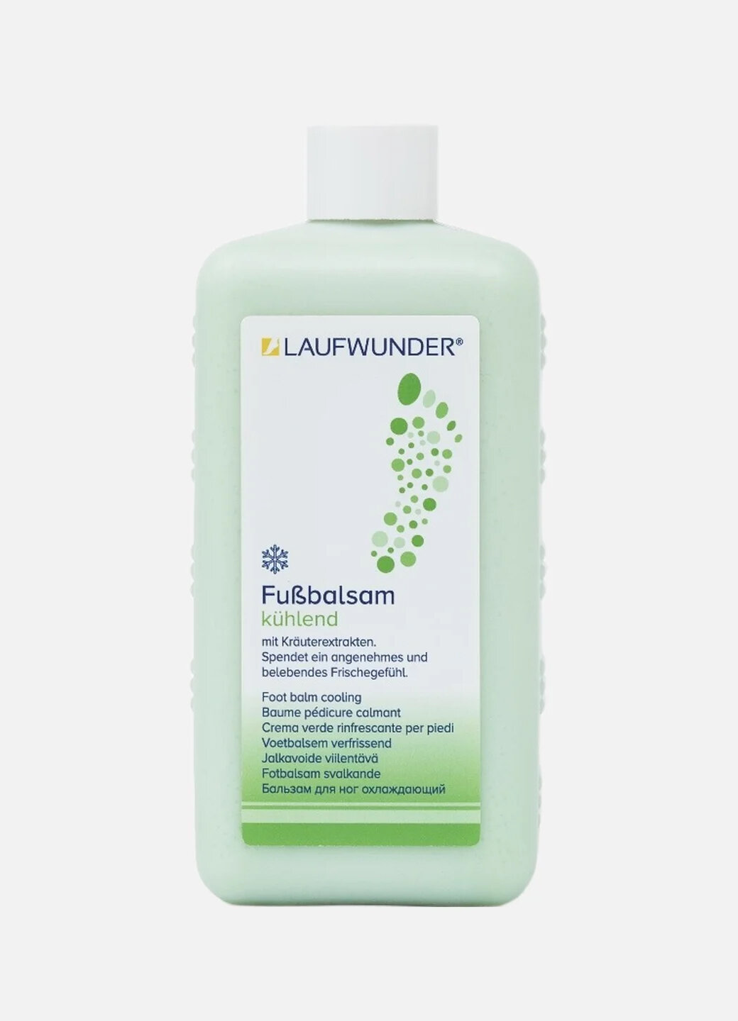 Бальзам для ног завершающий Laufwunder Foot balm cooling, 500 мл