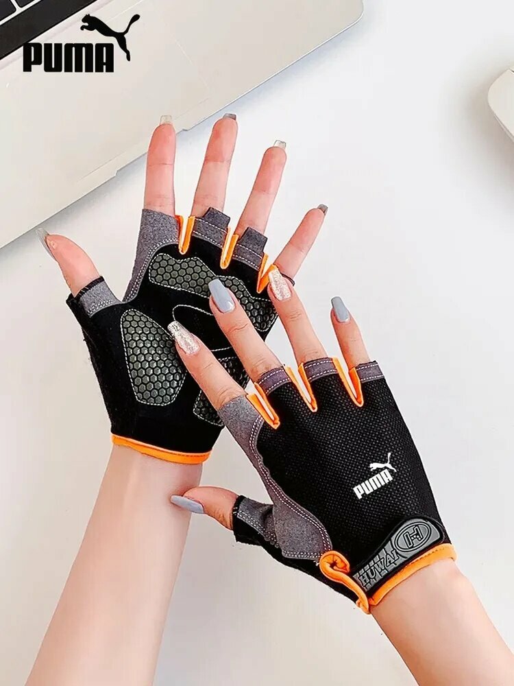 PUMA Перчатки для фитнеса, легкой атлетики, размер: S