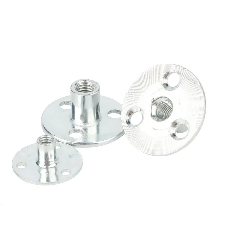 Стопорные гайки из углеродистой стали M6 M8 M10 M12 M8x37x2.5mm(5pcs), White Zinc