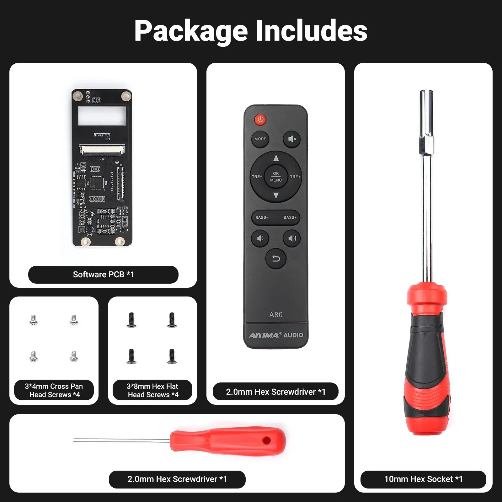 Прошивка для усилителя Aiyima A80