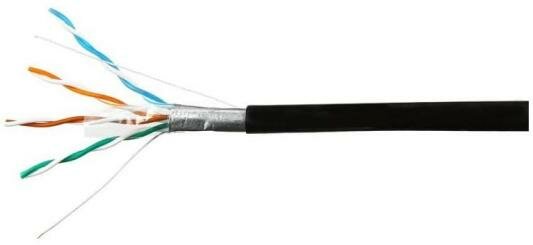 Кабель SkyNet CSS-FTP-4-CU Standart FTP indoor 4x2x0,48, медный, FLUKE TEST, кат.5e, однож, 305 м, box, серый (207421)