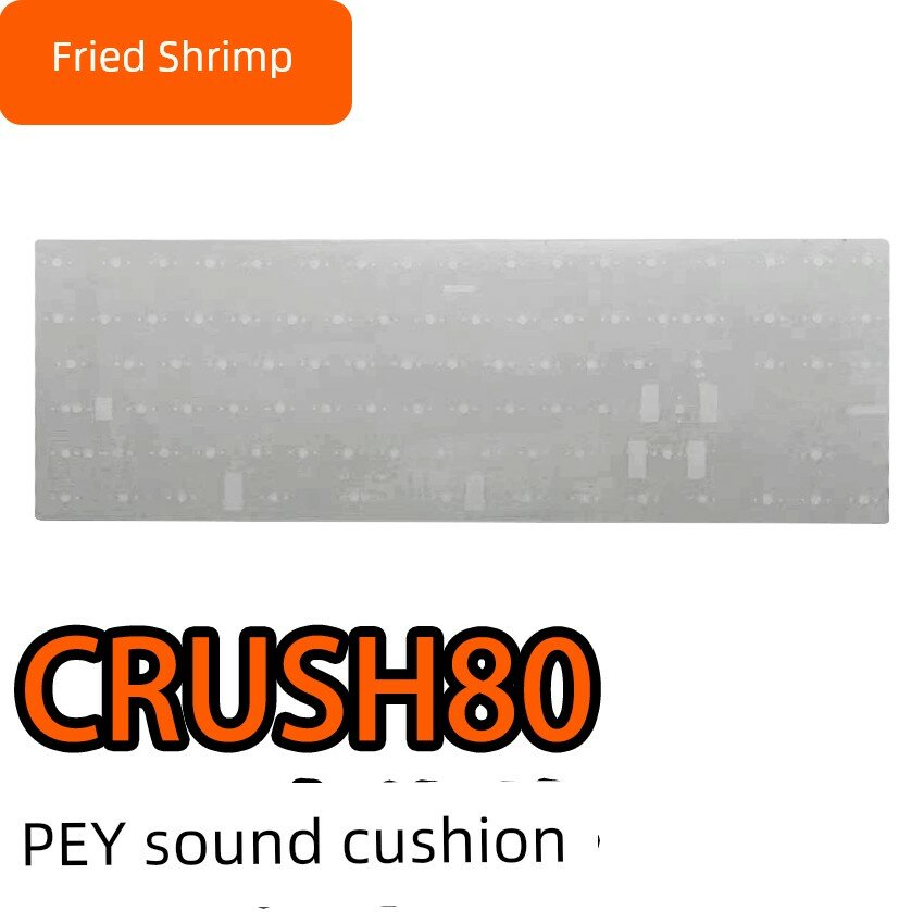 Звукопоглощающая подушка WOB CRUSH80 с наполнителем PORON, хлопковым основанием и IXPE, подушка для микрофона, подушка
