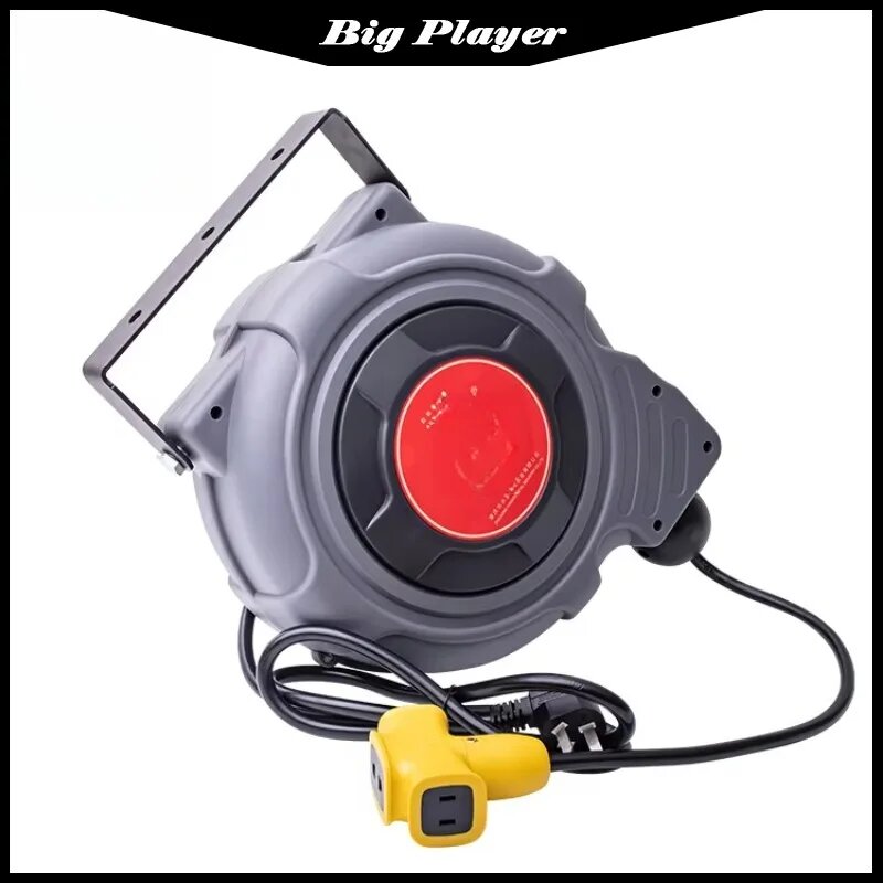 Автоматическая выдвижная катушка для кабеля Grey, 15m add 1.5m