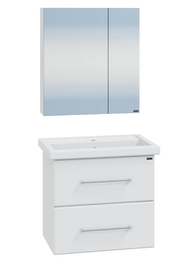 Мебель для ванной комнаты СаНта Омега Люкс 60 подвесная