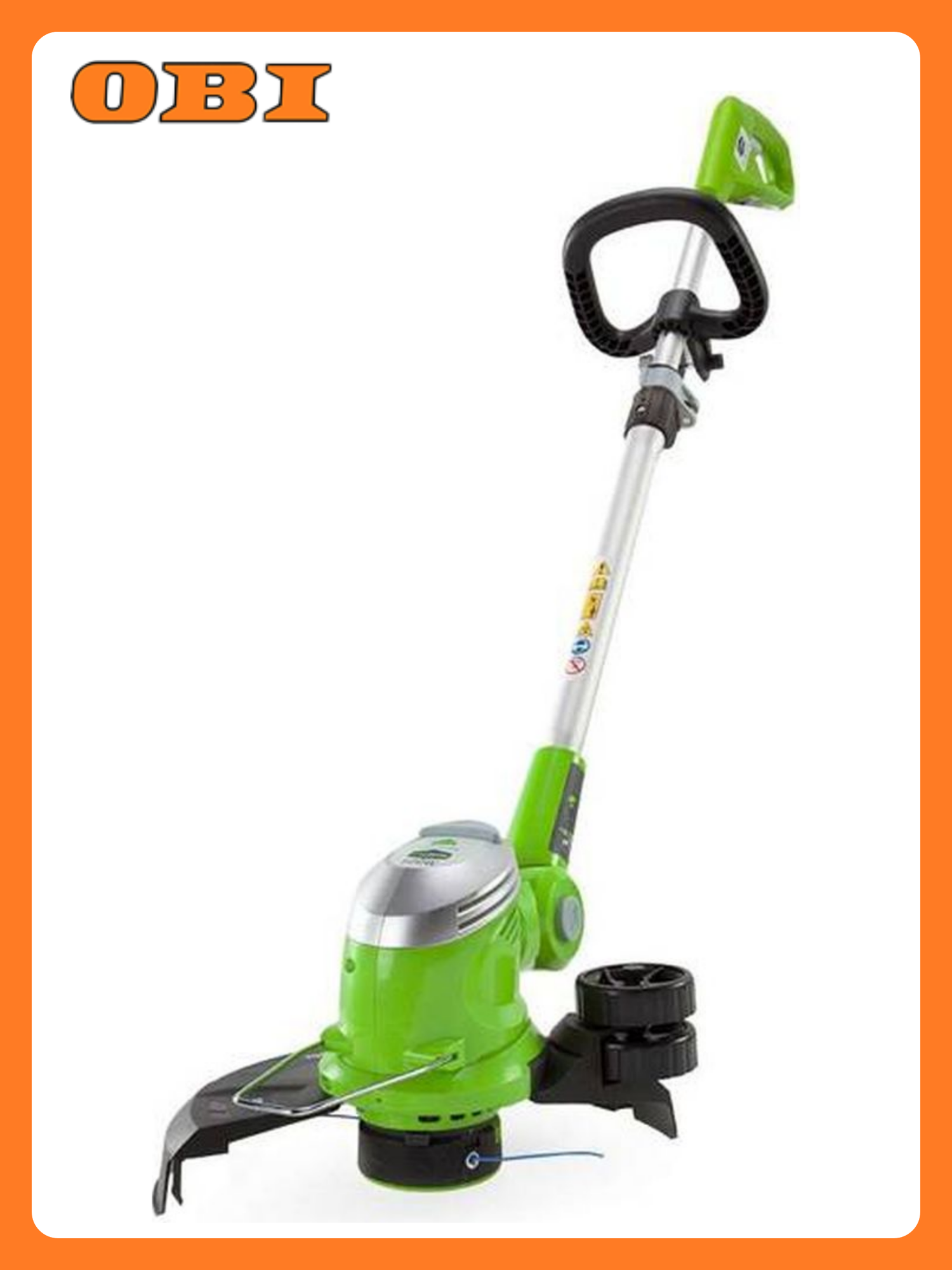 Электрический триммер GreenWorks GST5033M Deluxe, 500Вт, ширина скашивания 30см