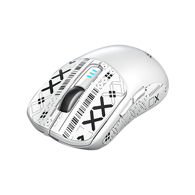 Интеллектуальная игровая мышь AULA SC580 с тремя режимами работы, 12000 точек на дюйм, белая