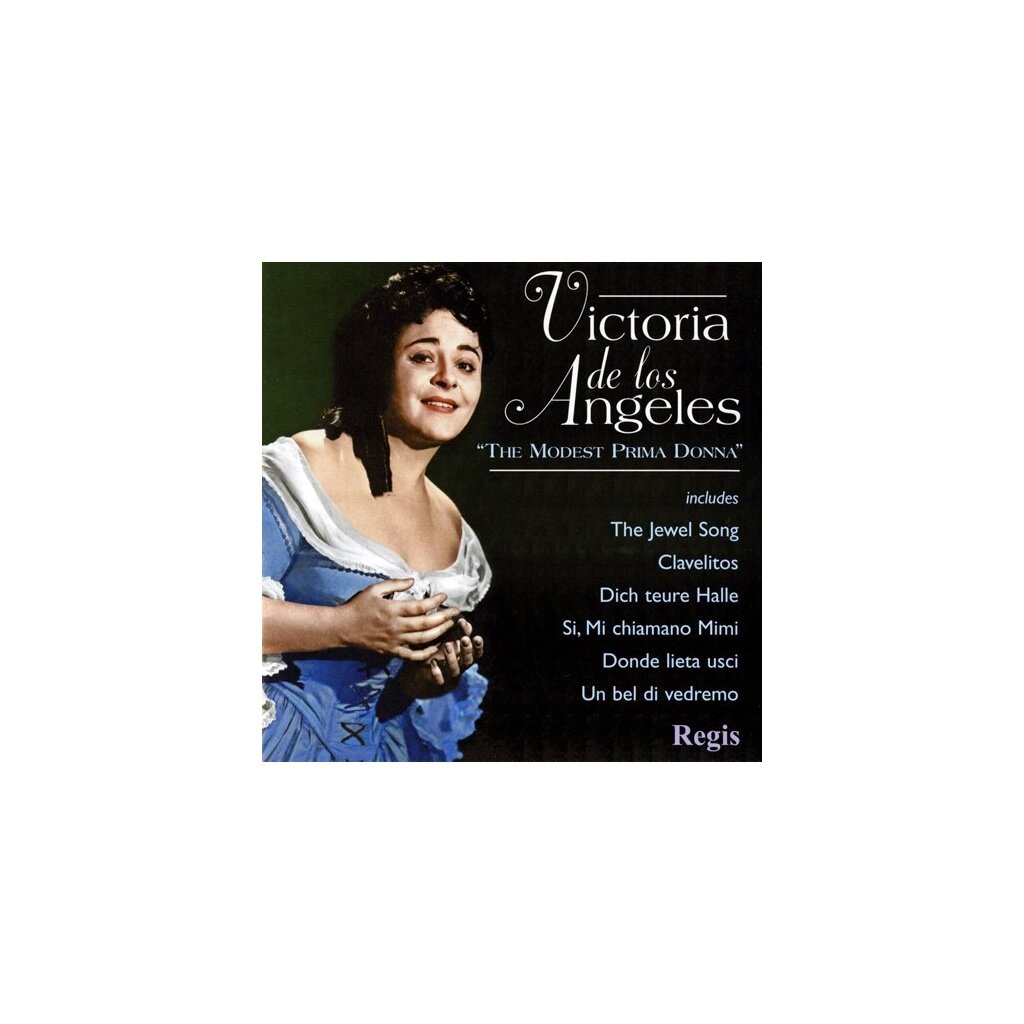 Диск De los Angeles, Victoria - WAGNER, R. / MOZART, W.A. / GOUNOD, C.-F. / VERDI, G. / MORELLI, G. (The Modest Donna) (1949-1954) (1 CD)