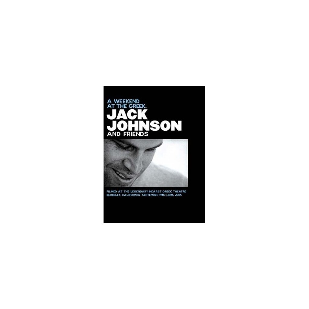 Jack Johnson - A Weekend At The Greek ( DVD ). 1 DVD