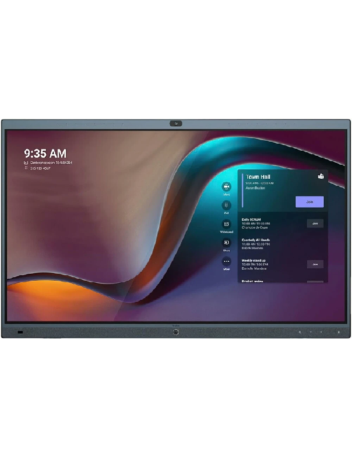 Терминал Yealink MB65-A001 MeetingBoard, с камерой, 65" экран, 4 стилуса