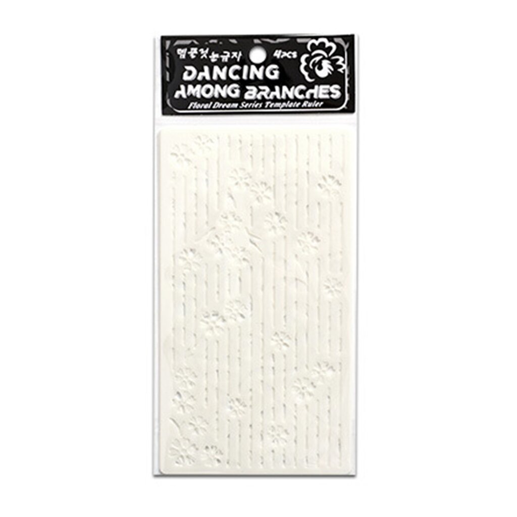 4 Шт. Трафареты для растений, трафареты для рисования ветвей, трафареты для рисования выдалбливанием, Трафареты для цветов для художественного проекта