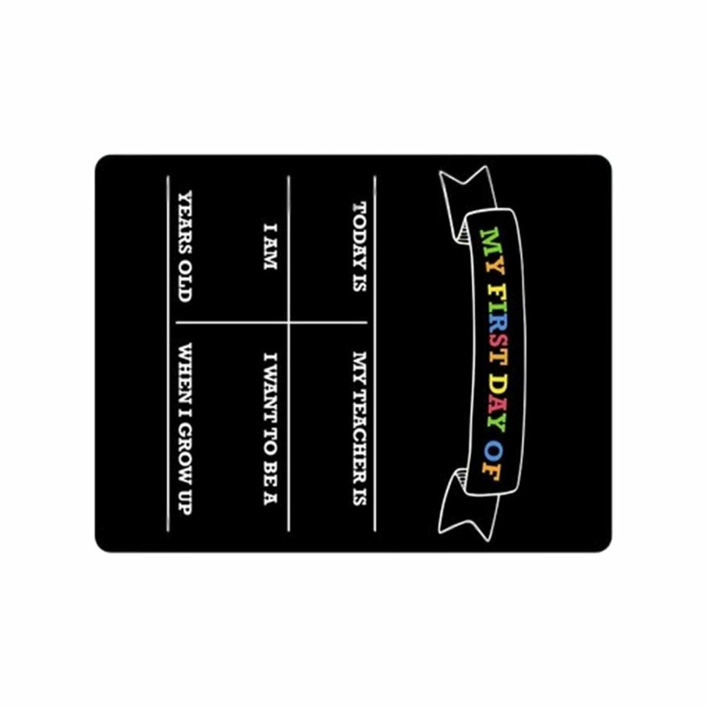 Доска "Первый и последний день классной доски", двусторонняя доска объявлений для дошкольного учреждения, детский сад