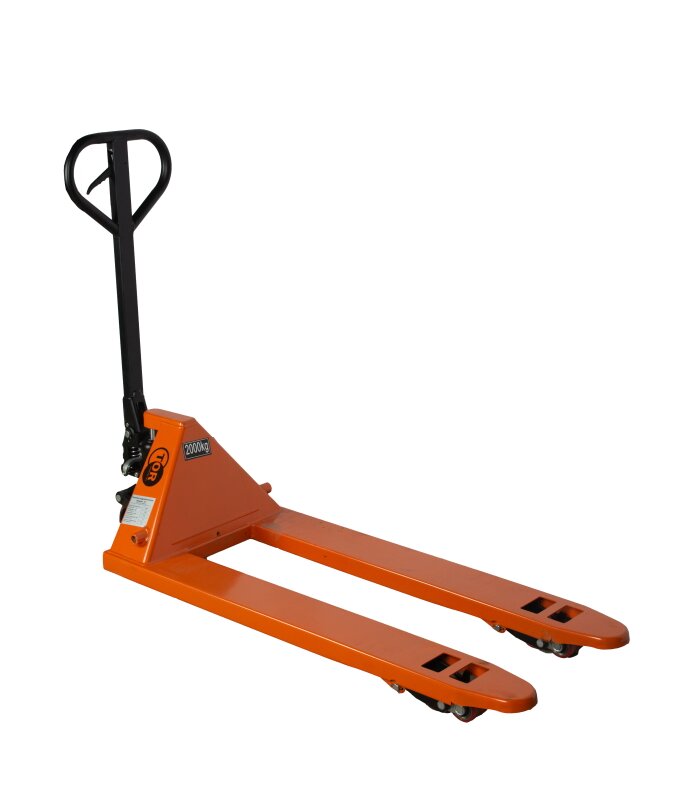 1048690 Тележка гидравлическая 2000 кг 1150 мм нейлоновые колеса TOR JC