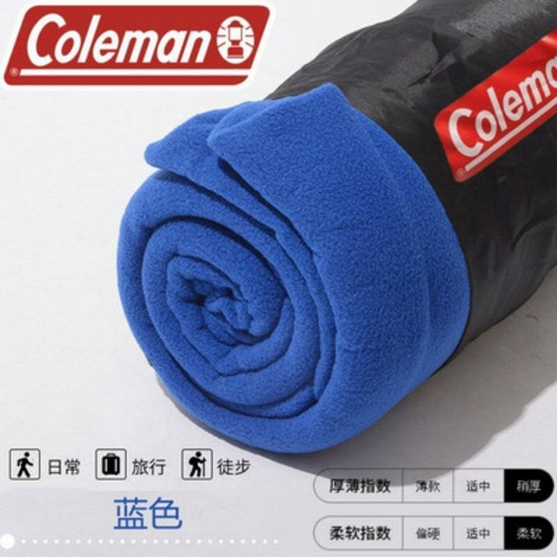 Спальный мешок из флиса Coleman, утолщенная версия, обеденный перерыв, внутренний слой Coleman, полярный флис, термоспальный мешок для путешествий на открытом воздухе
