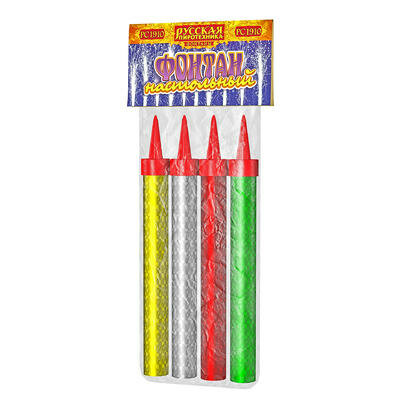 Хлопушки и бенгальские свечи Русская пиротехника Настольный фонтан, 100