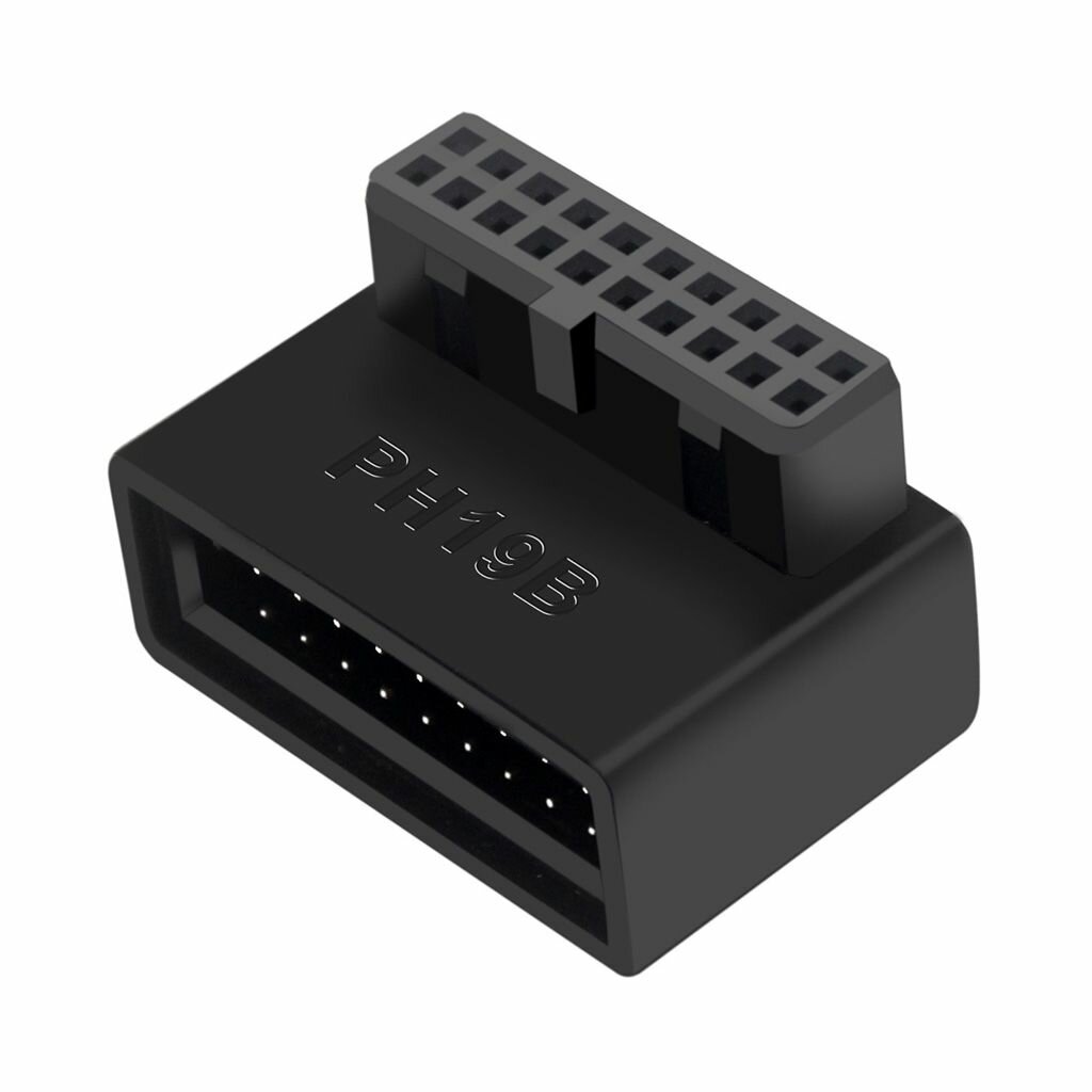 Удлинитель кабеля, Держатель вертикального контакта материнской платы USB3.19P90B-тип B