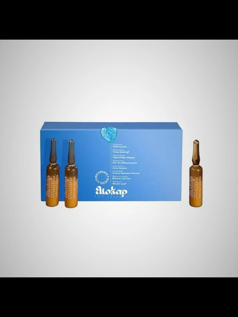 Eliokap Fitoessenze Forfora Grass, Фитоэссенция для жирной перхоти 4 мл