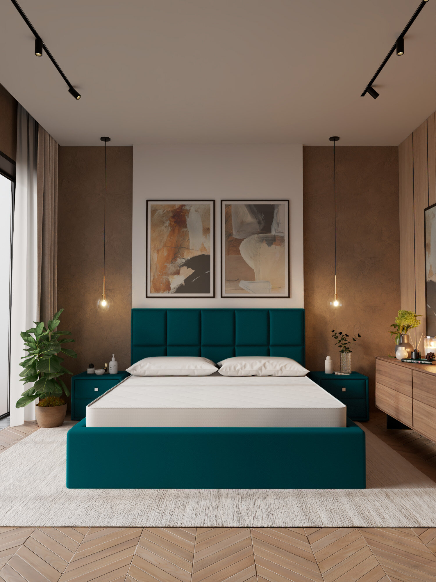 Кровать двуспальная 160х200 с подъемным механизмом, Флоренция с мягким изголовьем для дома и спальни, ортопедическое основание, ящик для белья