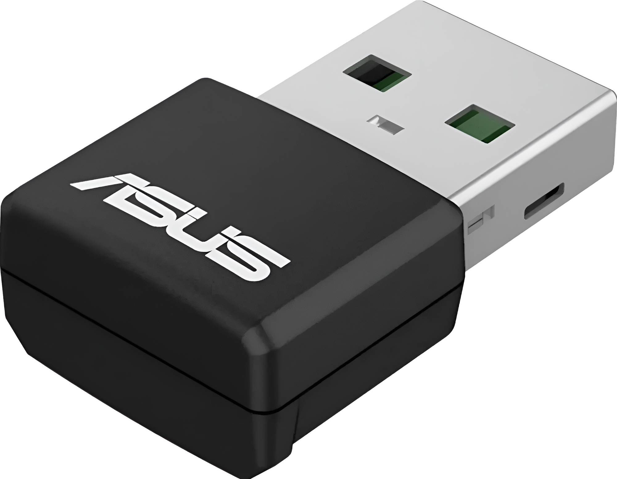 Wi-Fi адаптер ASUS USB-AX55 NANO, black, 2.4ГГц / 5ГГц, 1800 Мбит/с