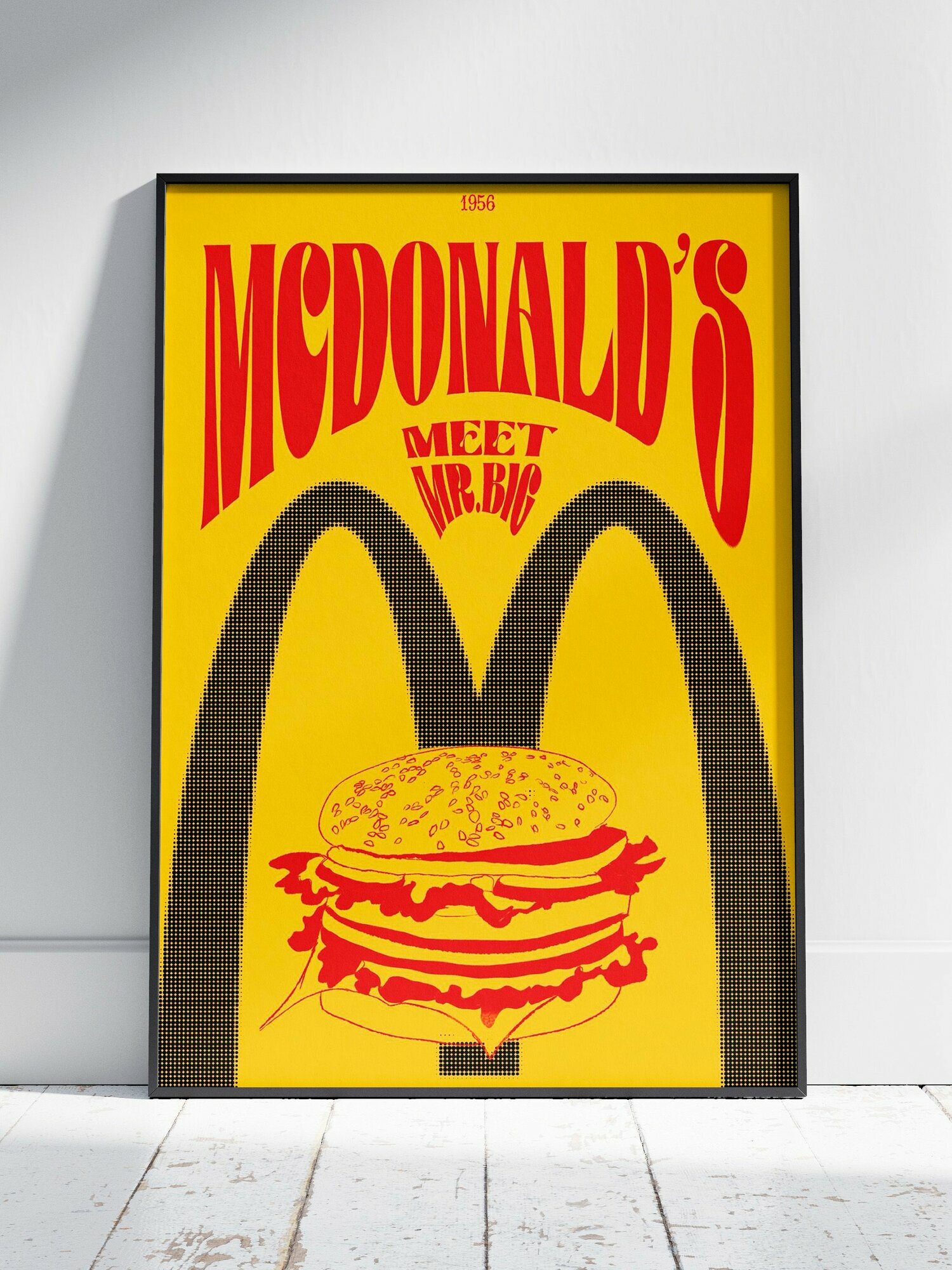 Плакат на стену для интерьера Бренды (Макдоналдс - McDonalds 4) - Постер по моде и одежде формата A4 (21x30 см)