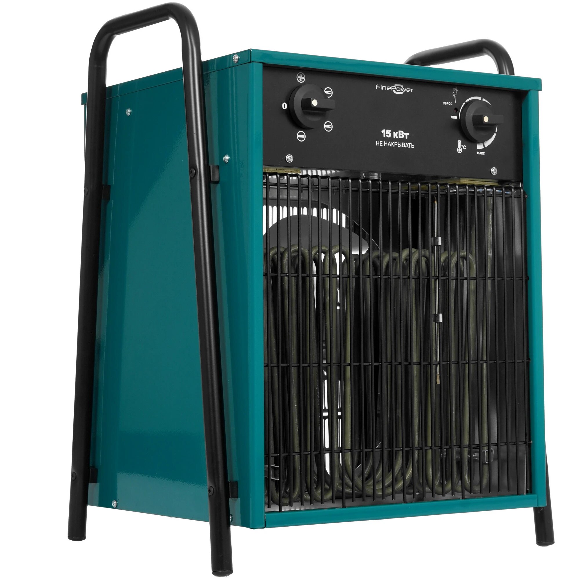 IFH03-150-G / Тепловая пушка электрическая FinePower FSFH-15000SQ [2245 м³/ч, ТЭН, обогрев - 15 кВт,